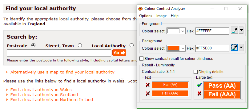 Colour contrast – why does it matter? – Accessibility in government