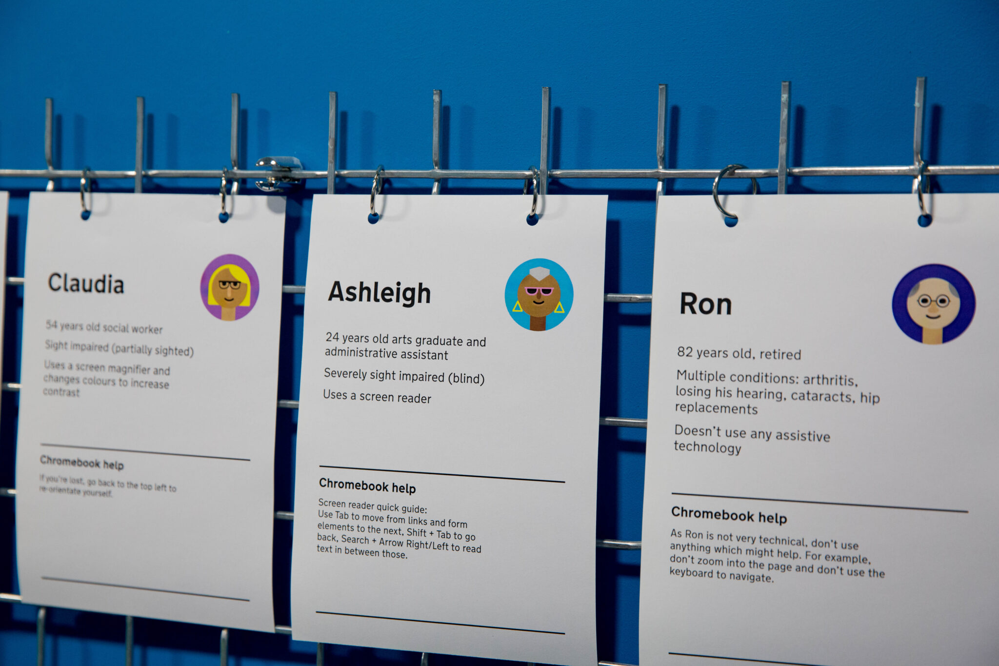Using persona profiles to test accessibility – Accessibility in government